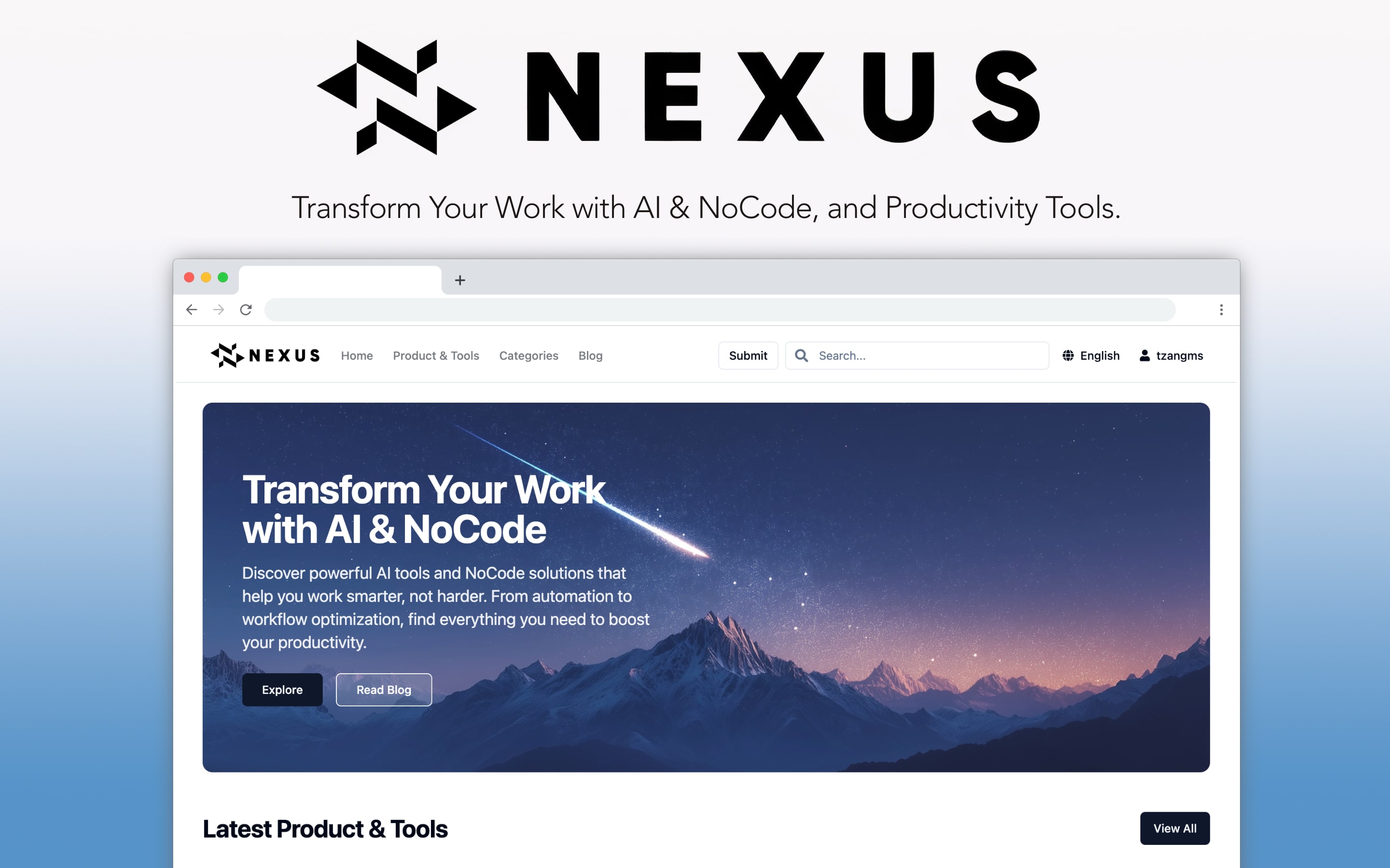 Nexus - Transform Your Work with AI & NoCode
